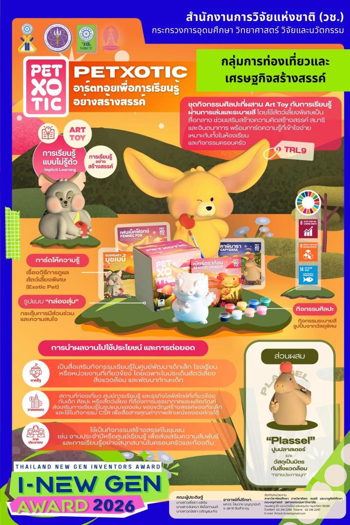 คณาจารย์ และนิสิต สาขาวิชาศิลปศึกษา ร่วมจัดแสดงผลงานวิจัย ในวันนัก ...